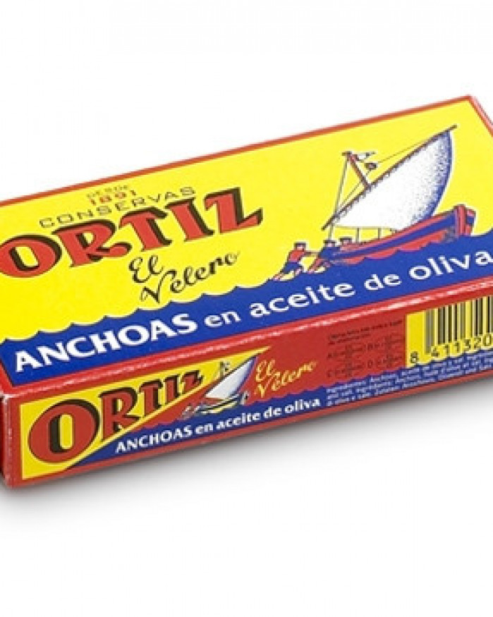 Anchois à l'huile d'olive - ORTIZ